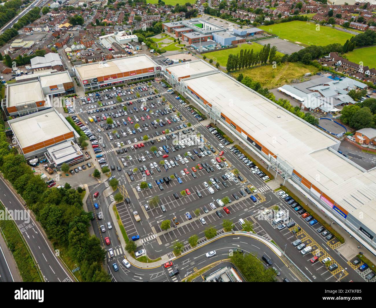 Crown point shopping denton hi-res stock photography and images - Alamy