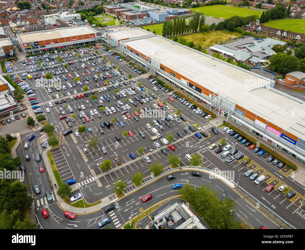 Crown point shopping denton hi-res stock photography and images - Alamy