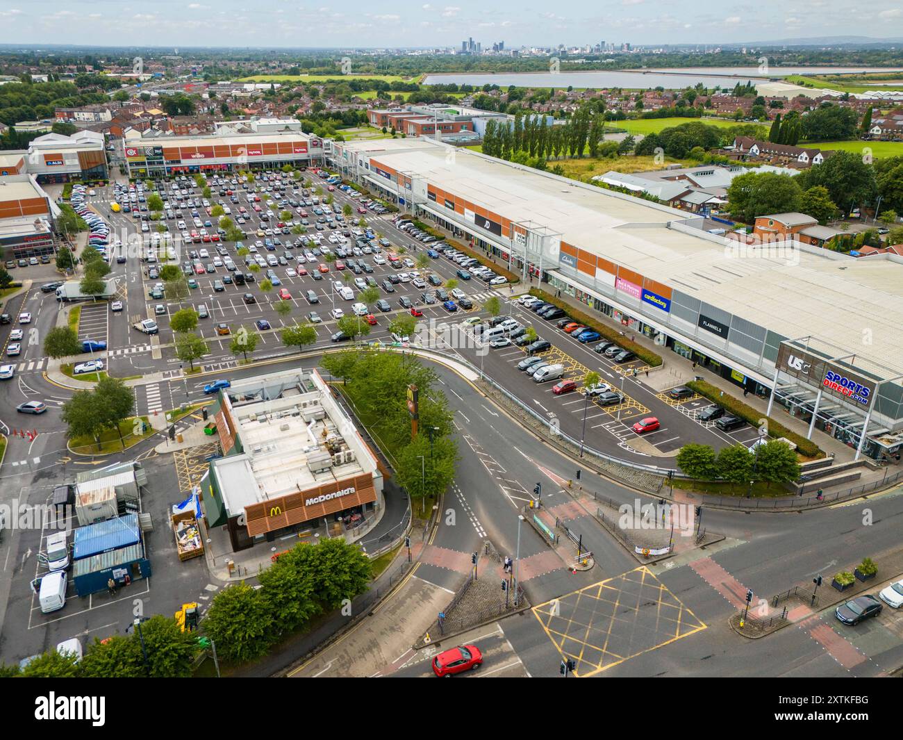 Crown point shopping denton hi-res stock photography and images - Alamy