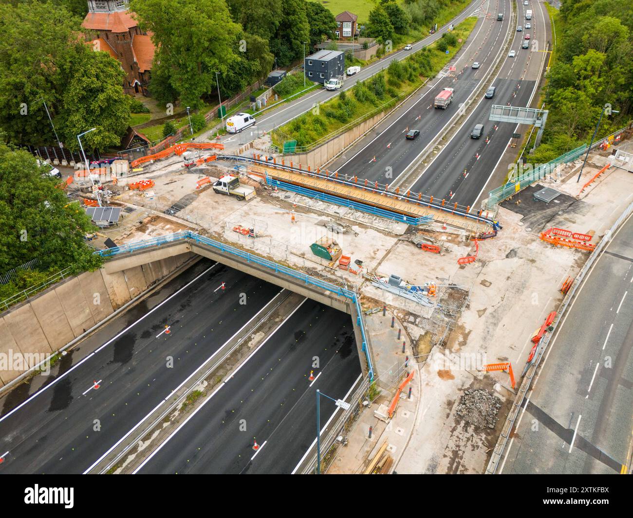M67 road hi-res stock photography and images - Alamy