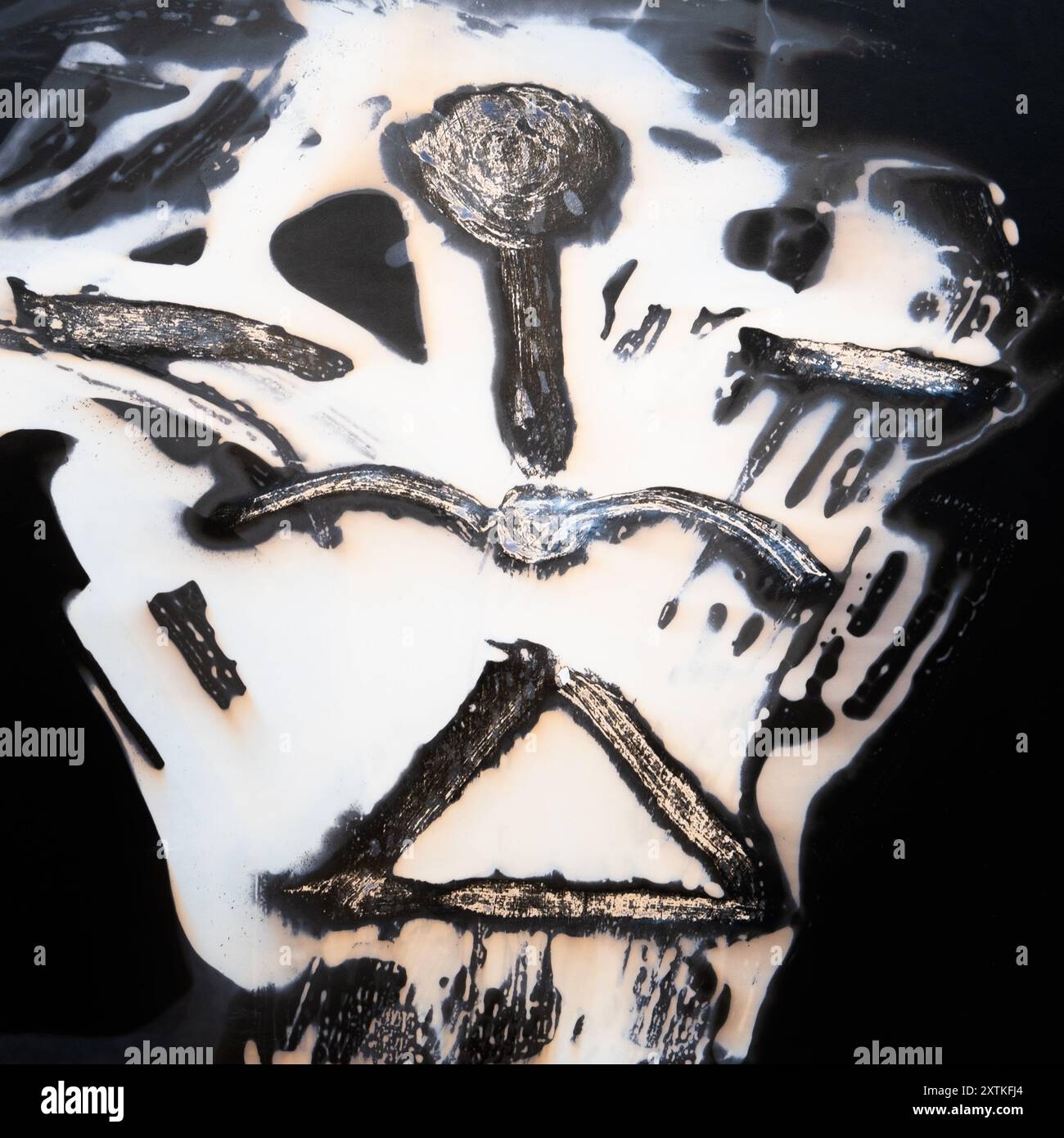 War Paint is a conceptual photograph made using chemigrams. It depicts ...