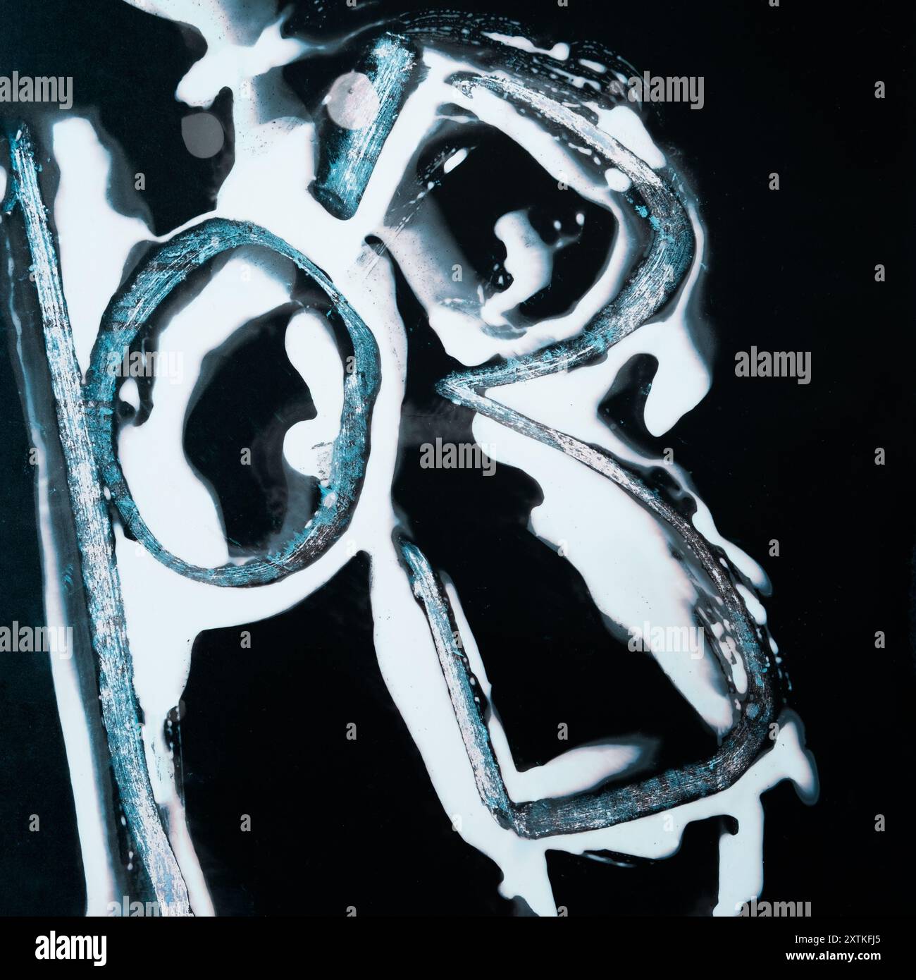 Abstract visualisation of the come down from a creative high, using ...