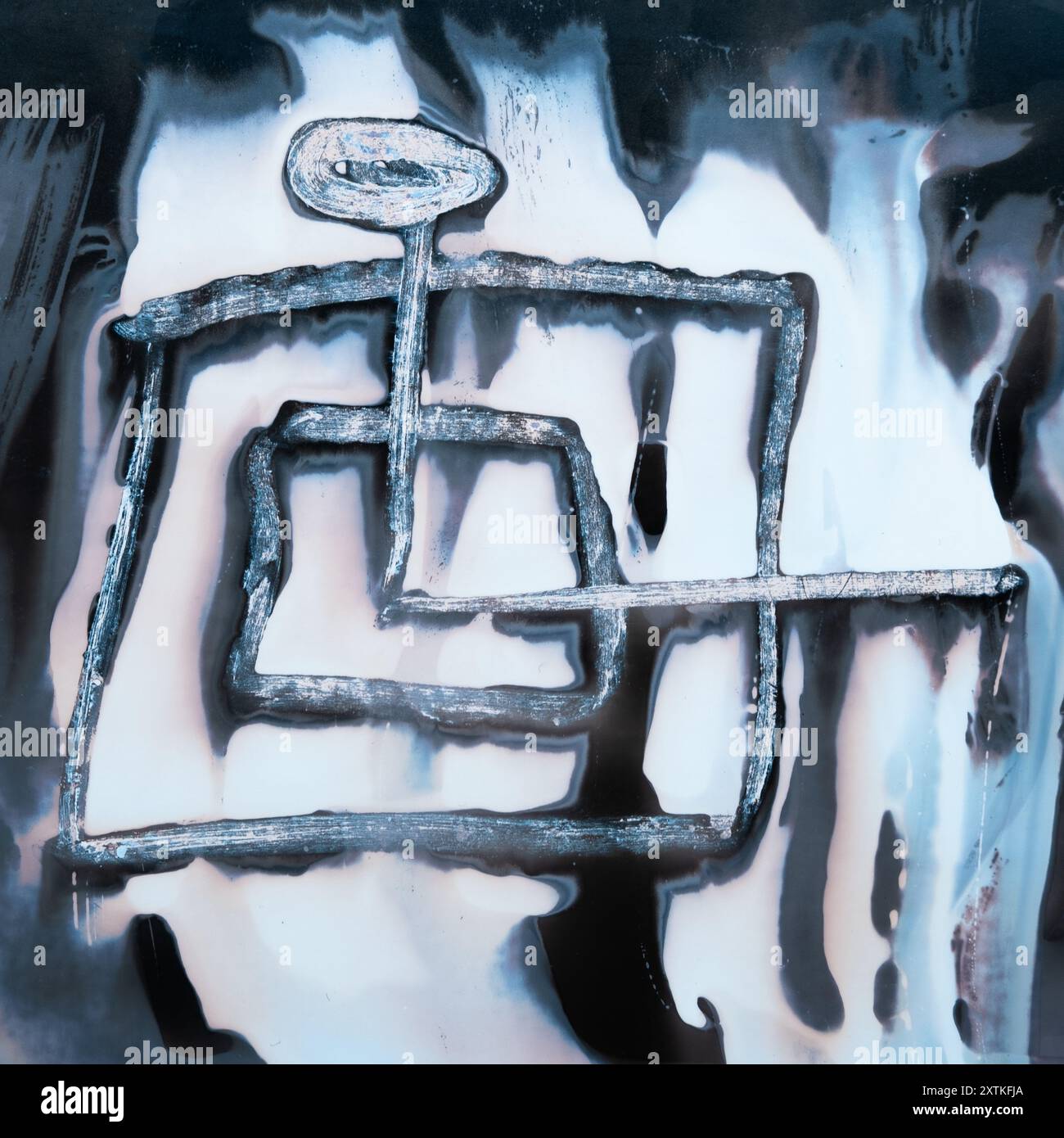 The Burning Man, abstract conceptualisation of a pagan figure / effigy ...