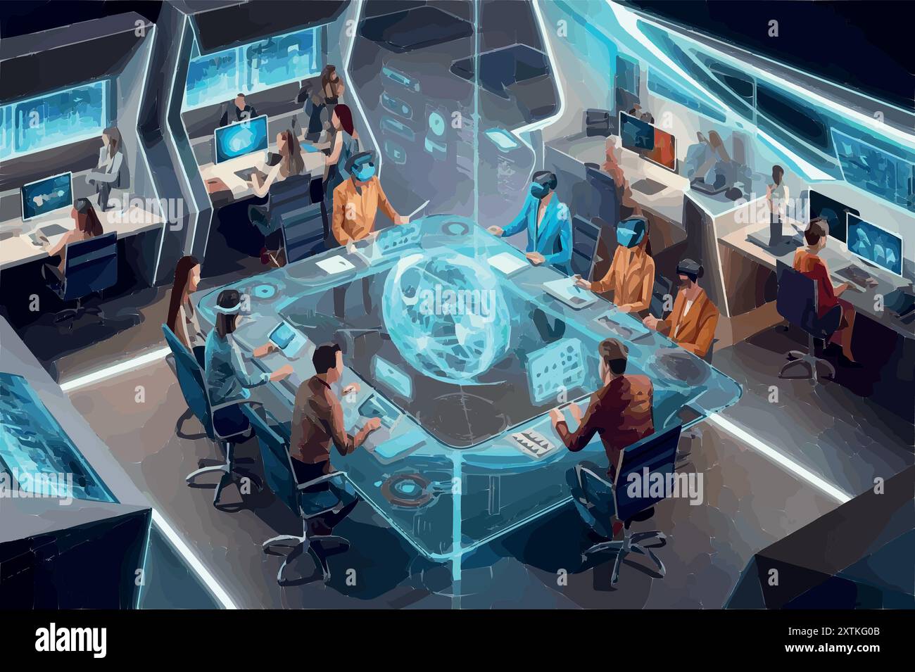 Focused on your future Stock Vector Images - Alamy