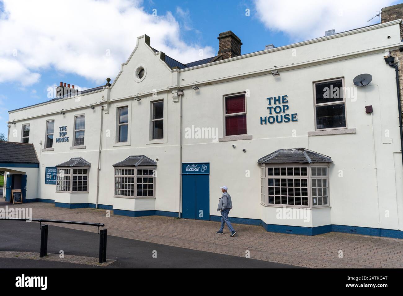 Stanley, County Durham, UK. The Top House - a pub and landmark in the ...