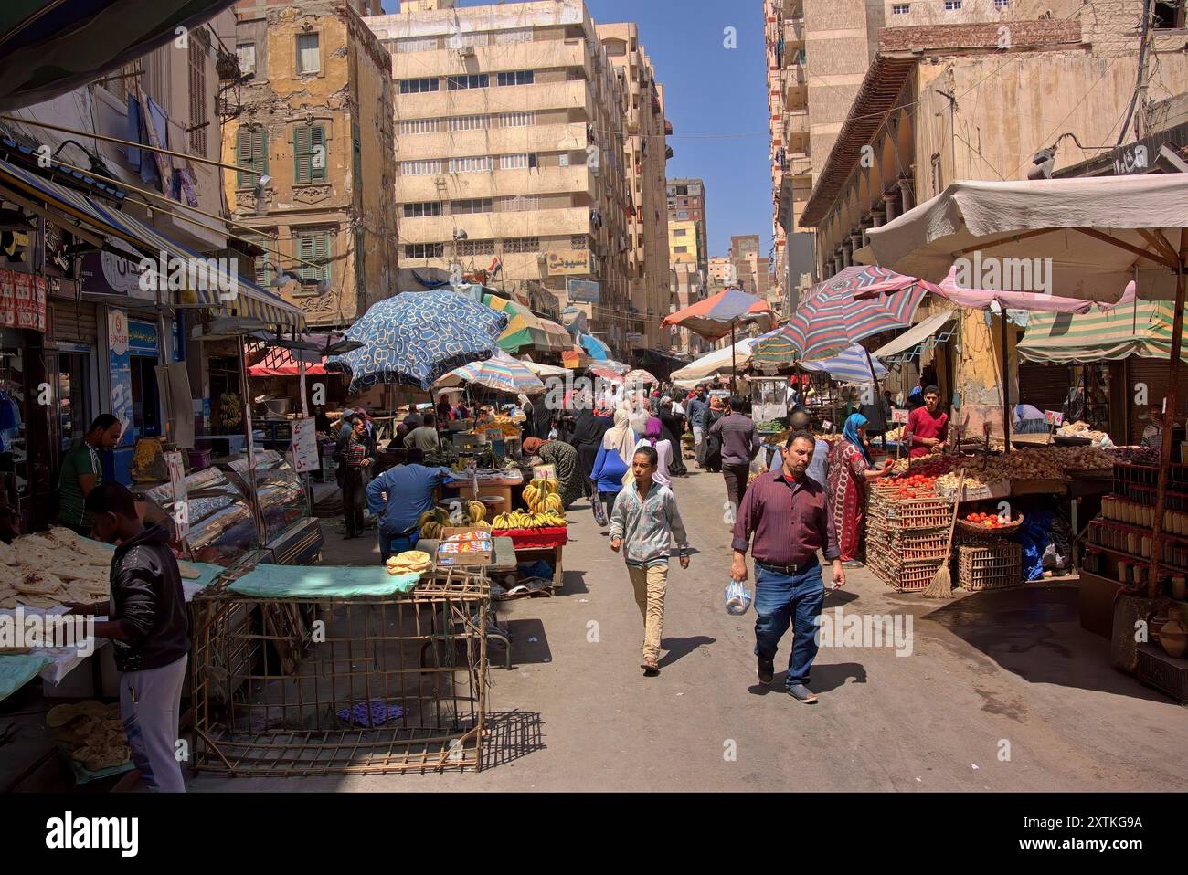 Alexandria, Egypt, souk, market Stock Photo - Alamy