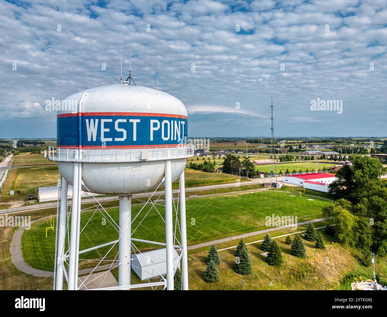 Nebraska aerial hi-res stock photography and images - Alamy