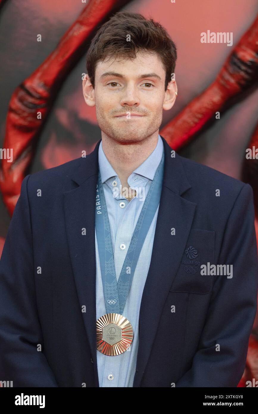 London, UK, August 14, 2024. Freddie Davidson attends the Alien Romulus ...