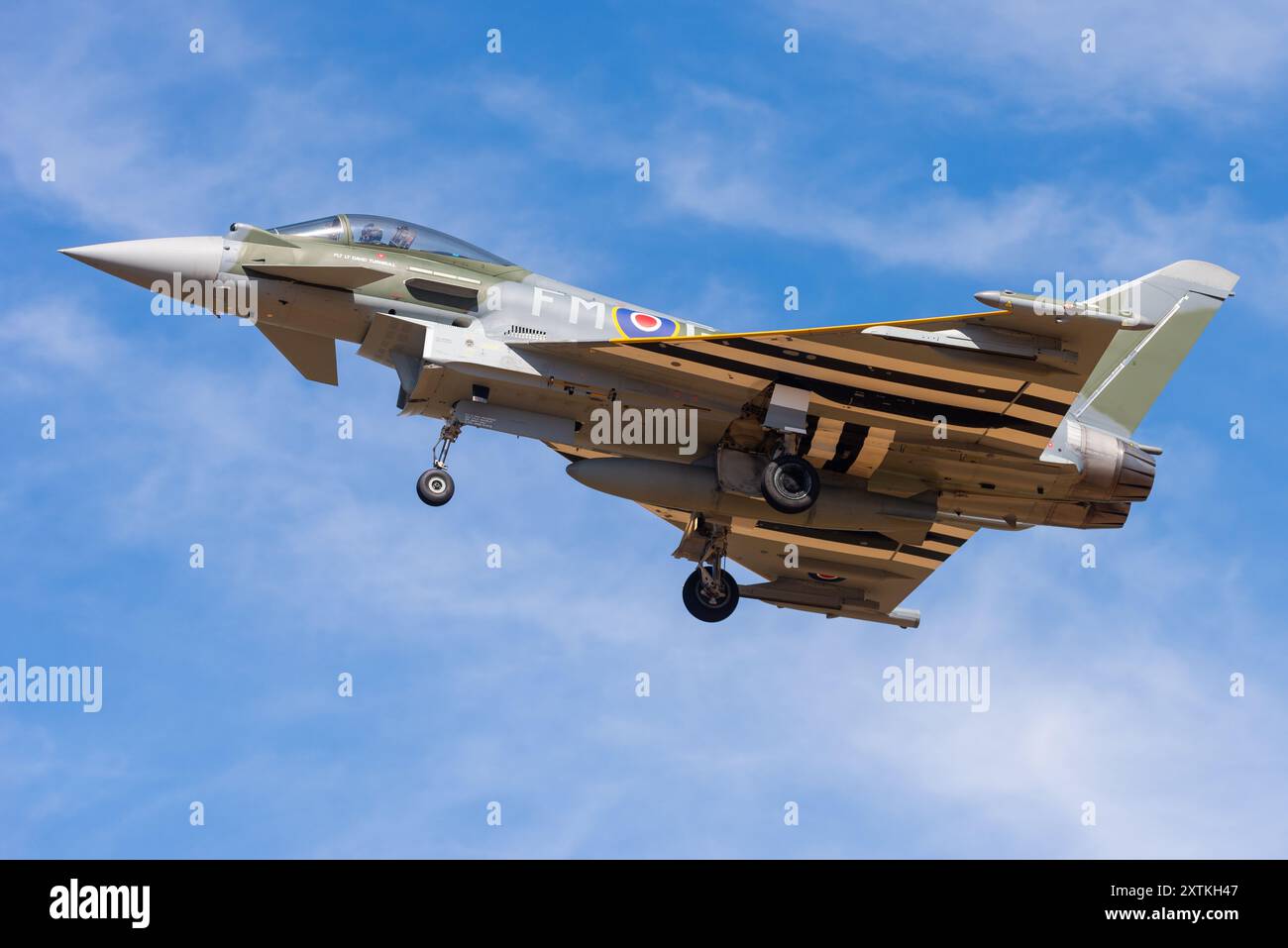 Royal Air Force Eurofighter Typhoon FGR4 fighter jet plane ZJ913 ...