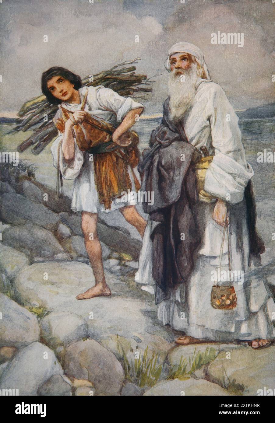 Abraham isaac old testament hi-res stock photography and images - Alamy