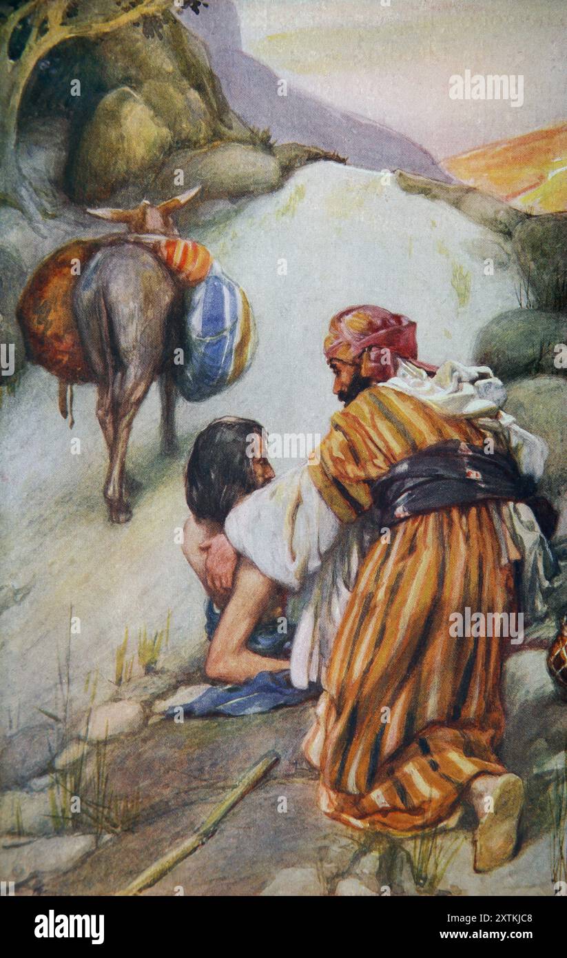 Parable of the good samaritan hi-res stock photography and images - Alamy