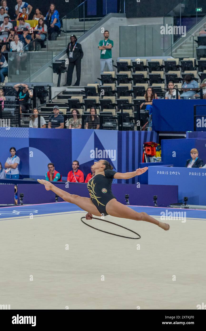 Paris, France - 08 08 2024: Olympic Games Paris 2024. View of wommen's ...