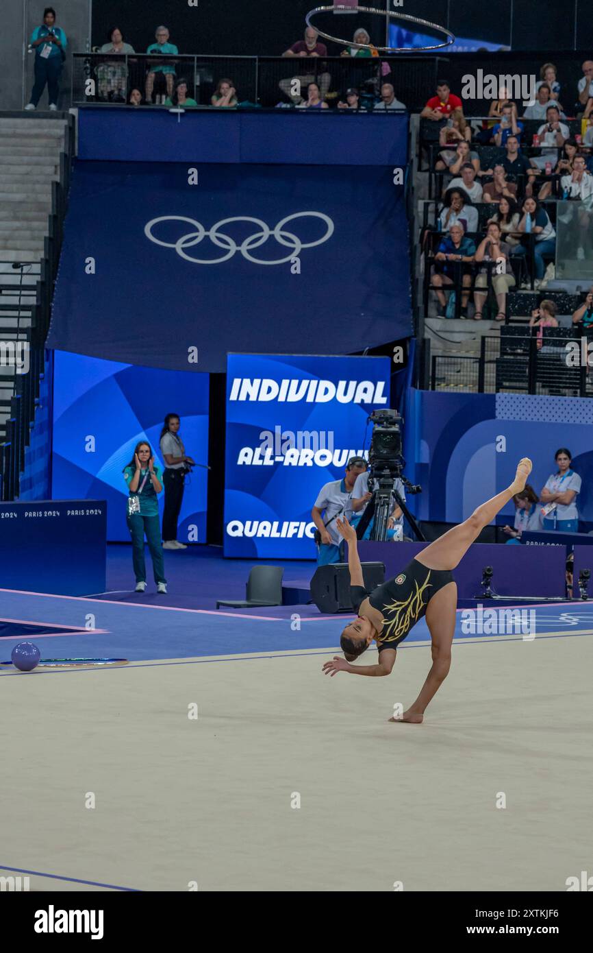 Paris, France - 08 08 2024: Olympic Games Paris 2024. View of wommen's ...