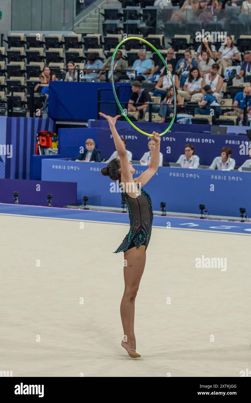 Paris, France - 08 08 2024: Olympic Games Paris 2024. View of wommen's ...