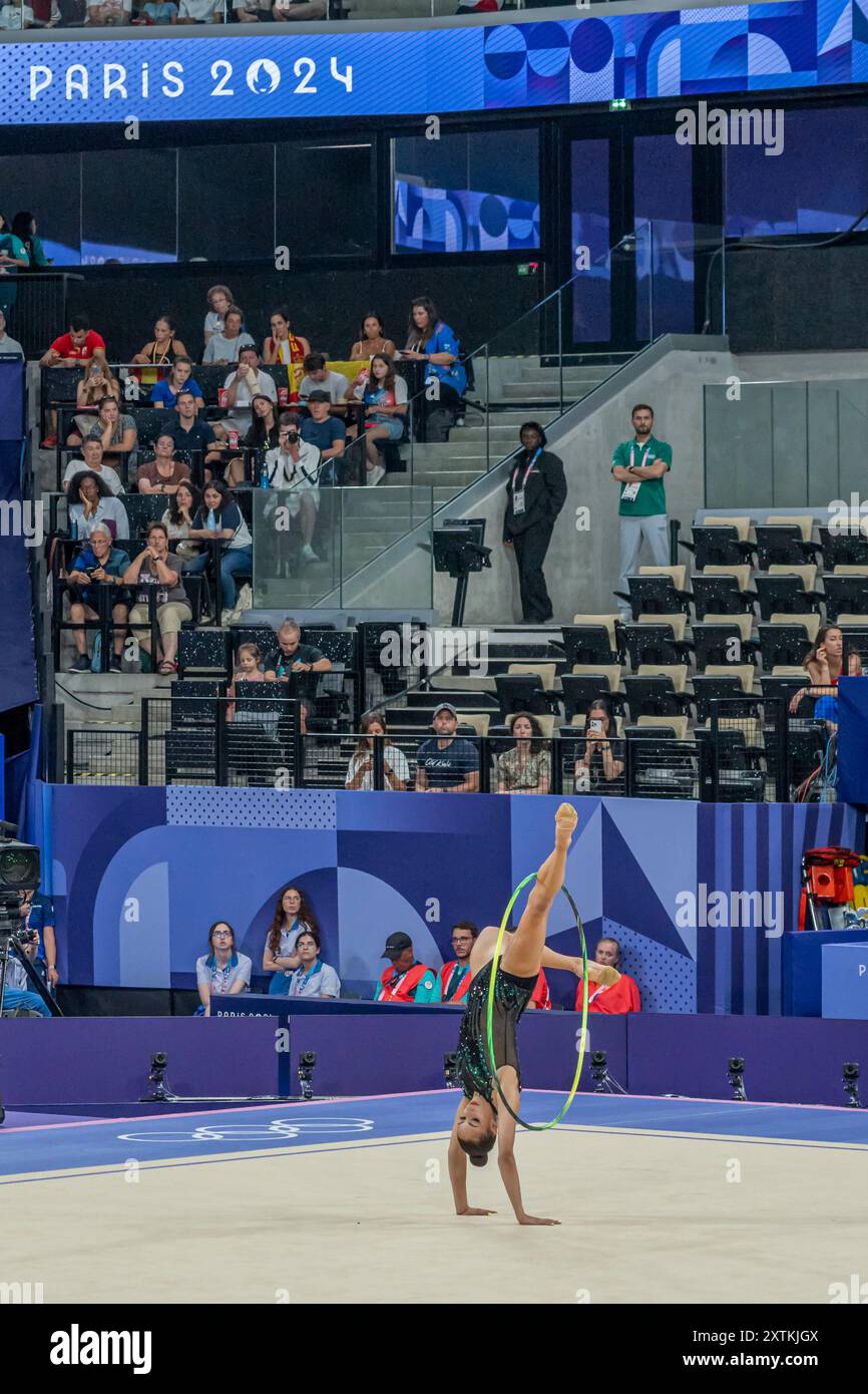 Paris, France - 08 08 2024: Olympic Games Paris 2024. View of wommen's ...