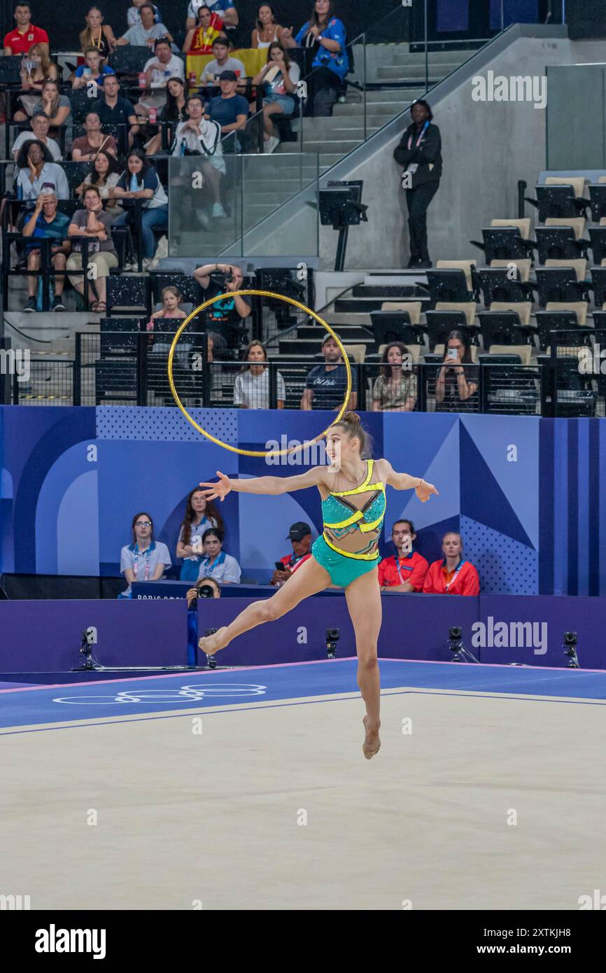 Paris, France - 08 08 2024: Olympic Games Paris 2024. View of wommen's ...