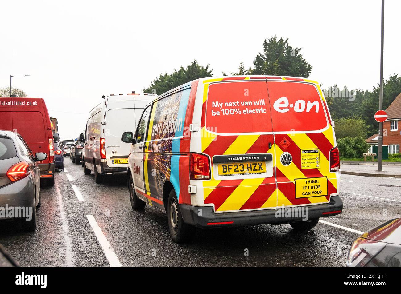 Vw all electric transporter hi-res stock photography and images - Alamy
