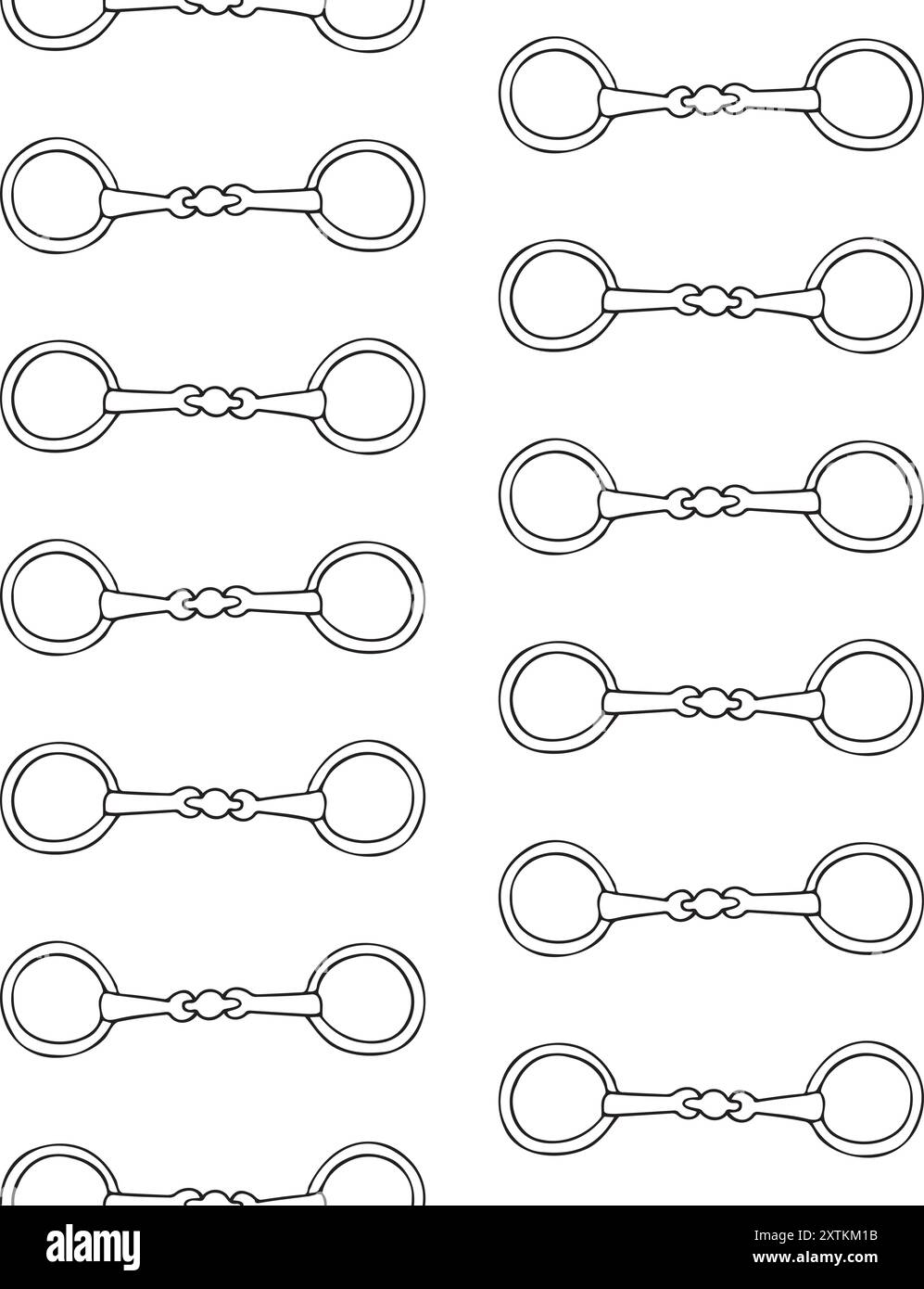 Horse bit drawing Black and White Stock Photos & Images - Alamy