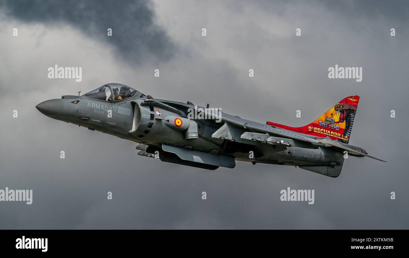 Royal International Air Tattoo 2024 - Spanish Navy Harrier Stock Photo ...