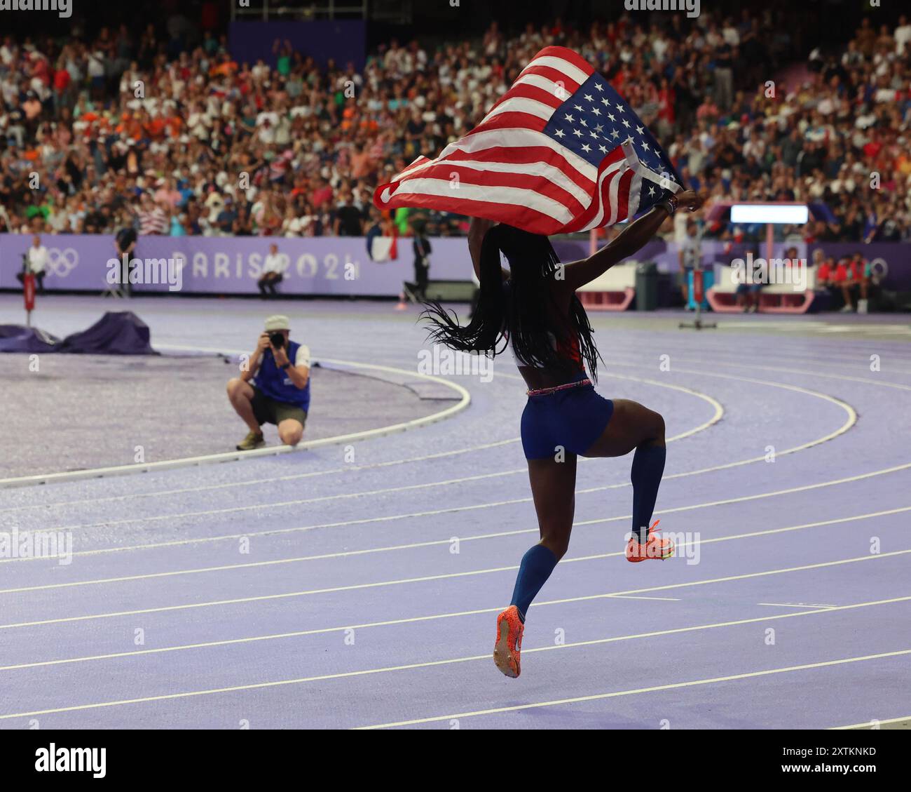 Paris, Ile de France, France. 9th Aug, 2024. Twanisha Terry (USA ...