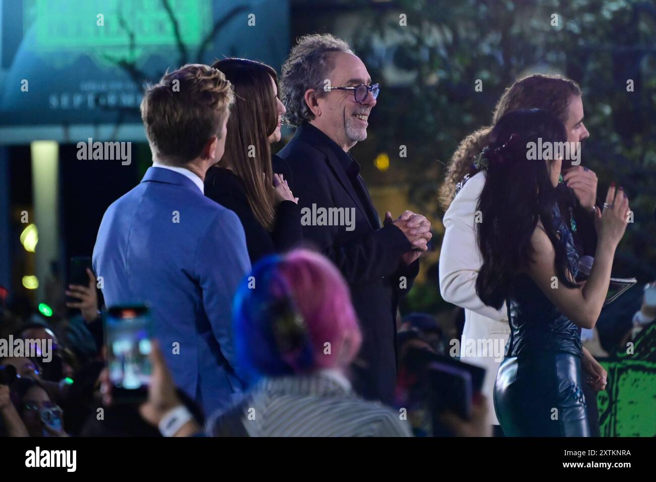 (L-R) Tommy Harper, Monica Bellucci, and Tim Burton are attending the ...