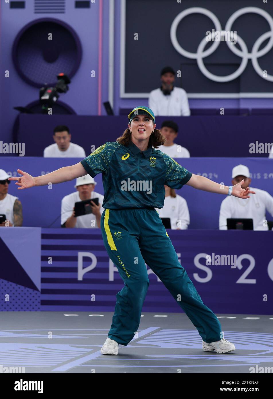 Paris, Ile de France, France. 9th Aug, 2024. Raygun (AUS) compete in ...