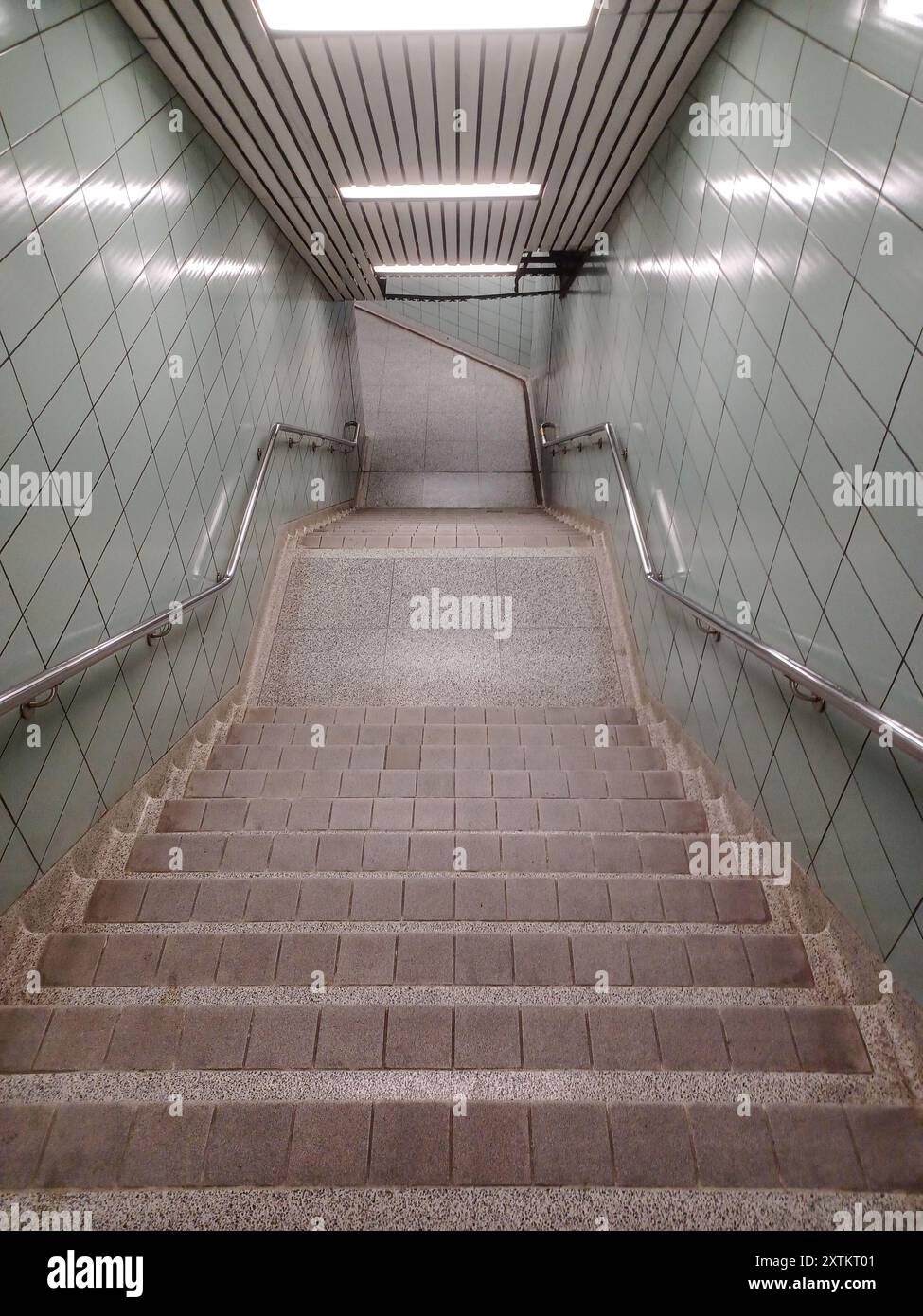 Toronto, ON, Canada - July 4, 2024: View at the Bloor and Young subway ...