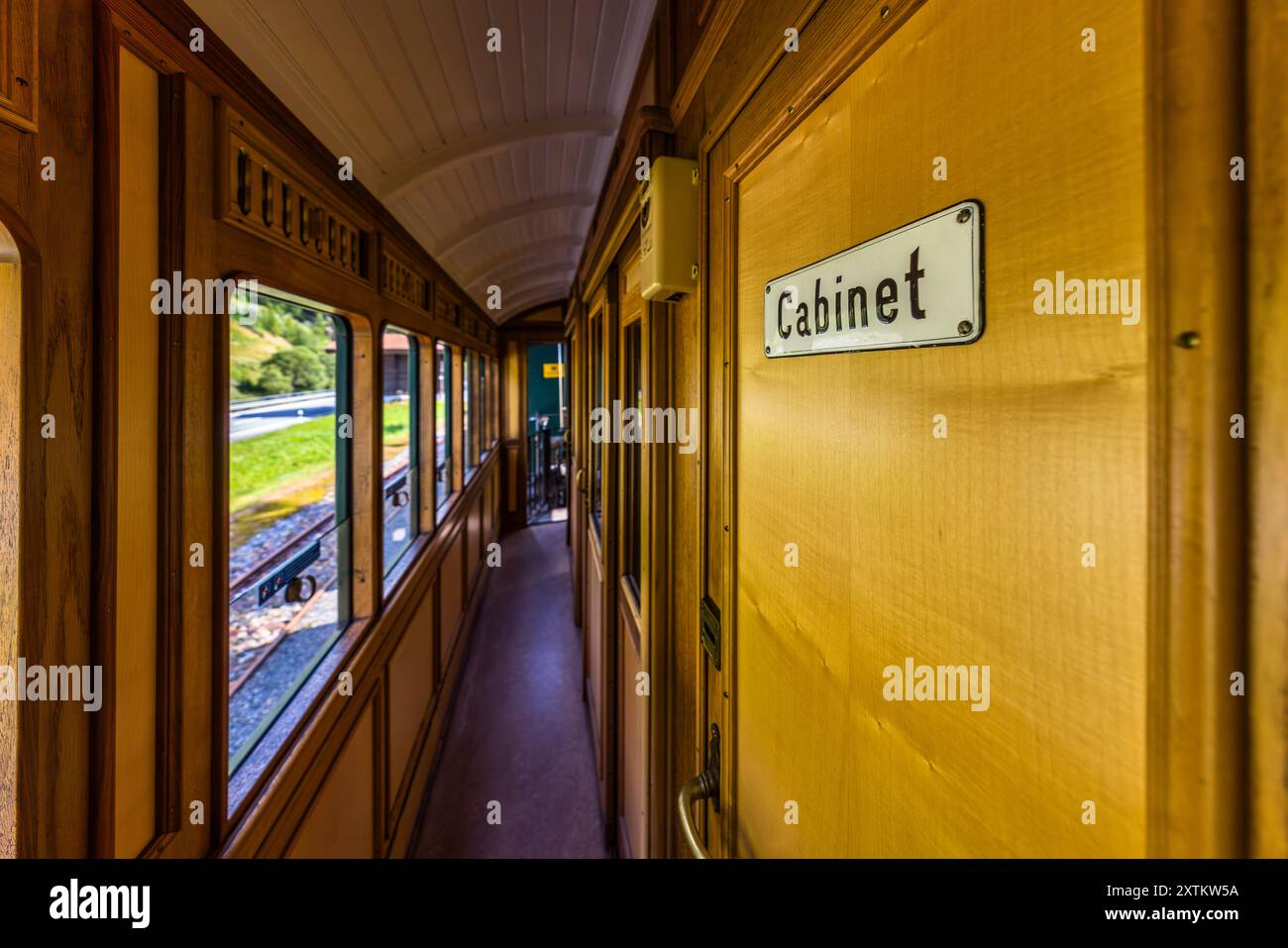 Ride on the Albula railway line, a World Heritage Site. Grisons ...