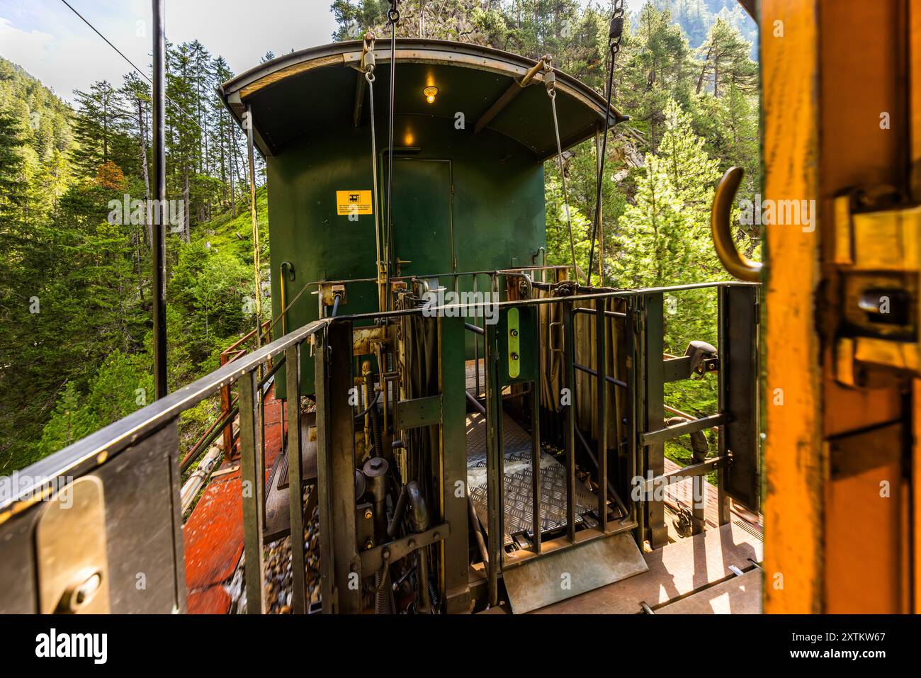 Ride on the Albula railway line, a World Heritage Site. Grisons ...