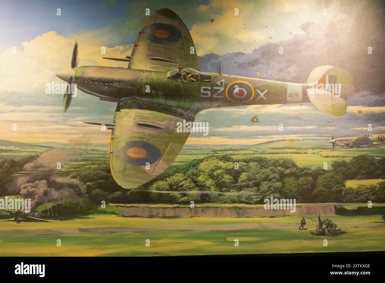 England, Kent, Thanet, Ramsgate, Manston, The Spitfire and Hurricane ...