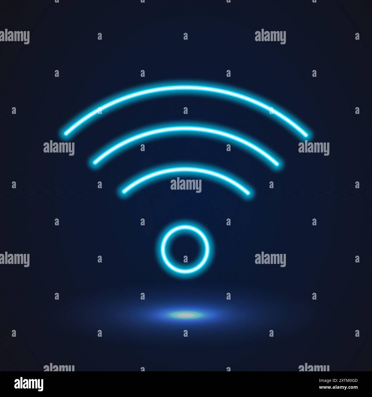 Blue wifi hi-res stock photography and images - Alamy