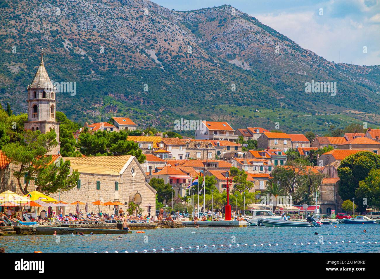 The pretty town of Cavtat in Southern Croatia Stock Photo - Alamy