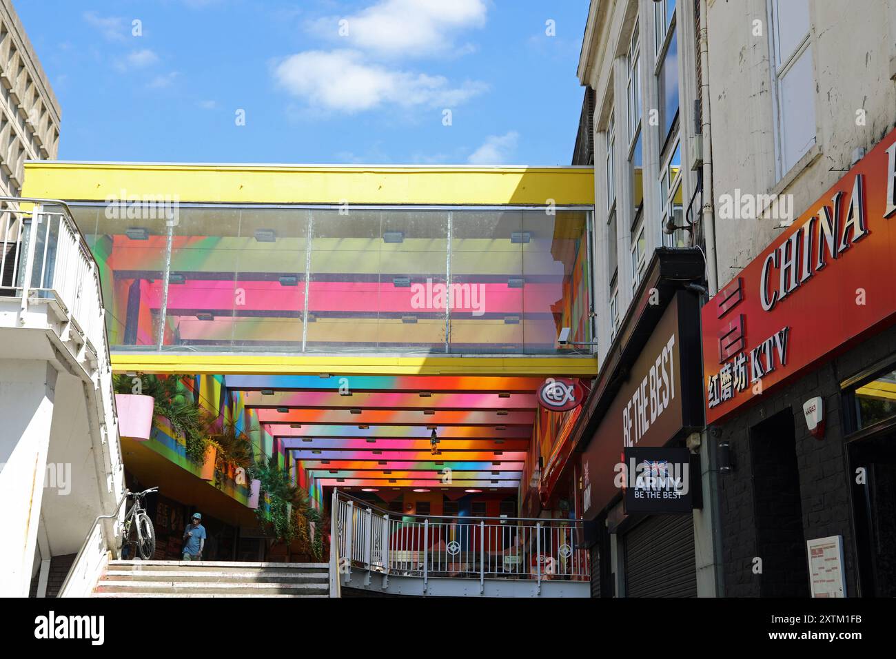 Hertford Street in the city centre of Coventry Stock Photo - Alamy