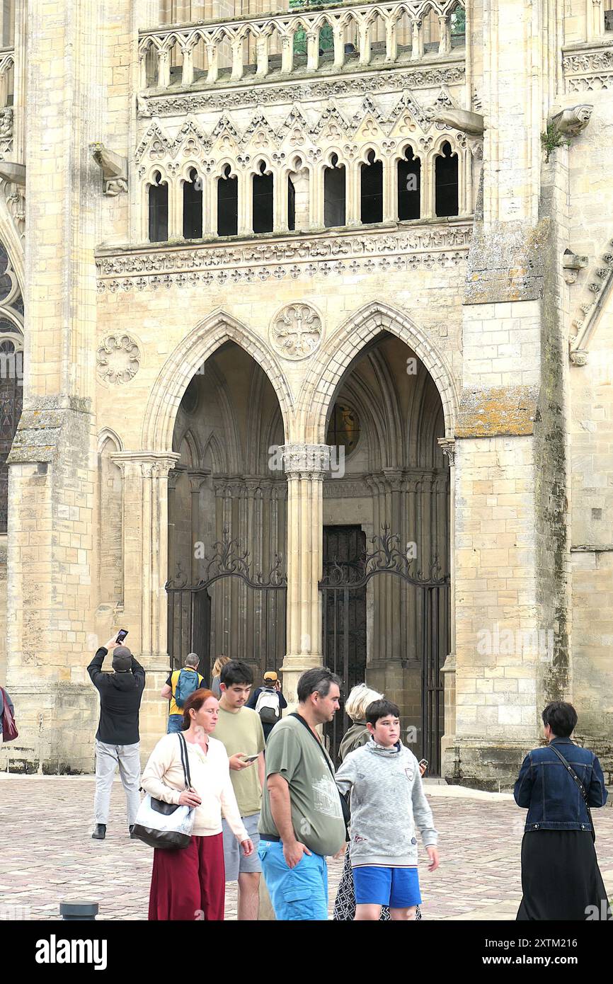 Bayeux Tapestry France French Normandy French culture spire old ...