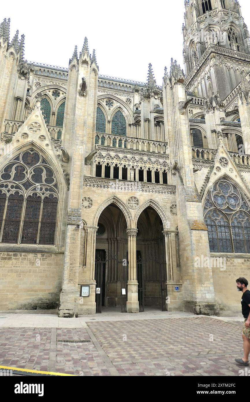 Bayeux Tapestry France French Normandy French culture spire old ...