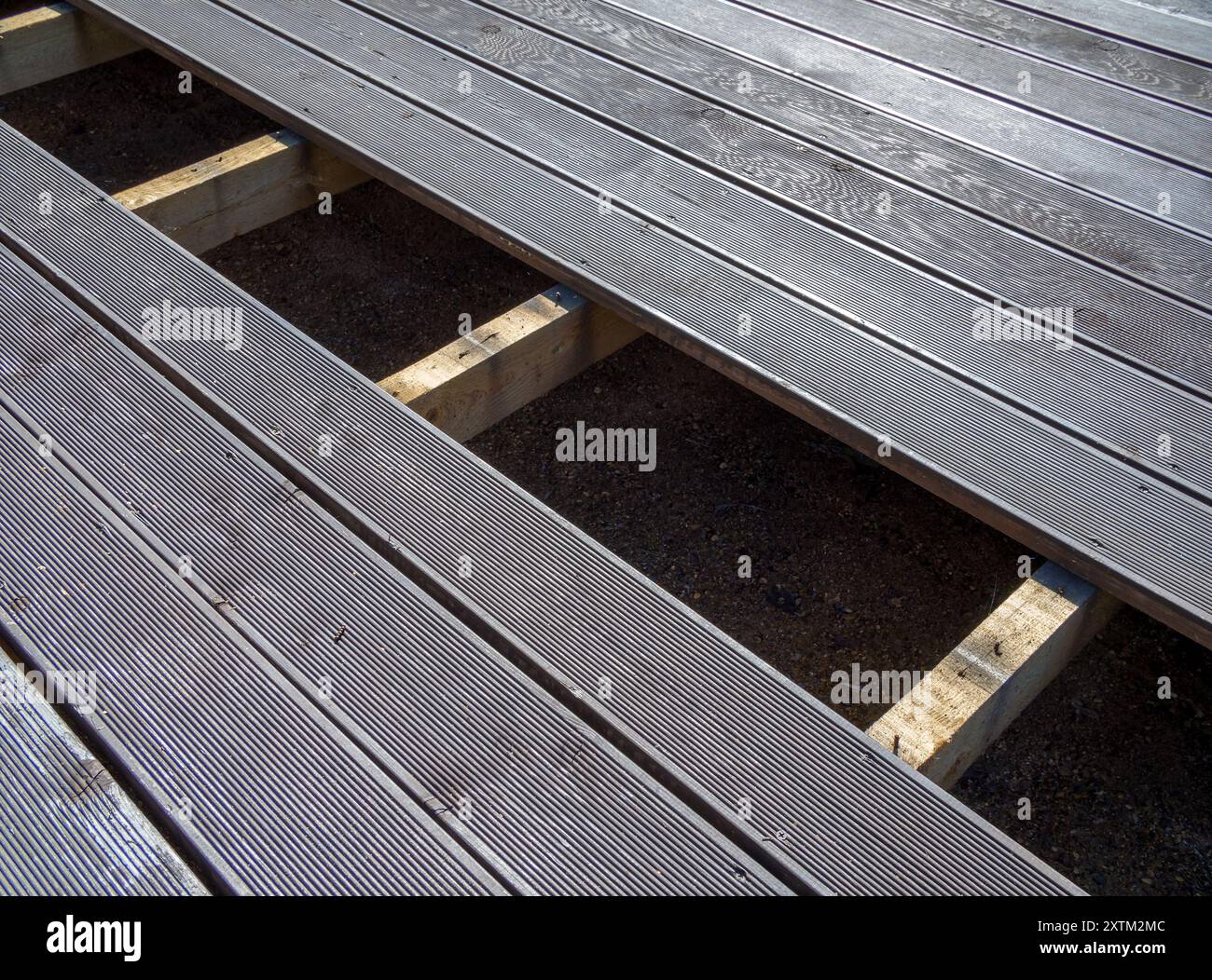 Decking install hi-res stock photography and images - Alamy