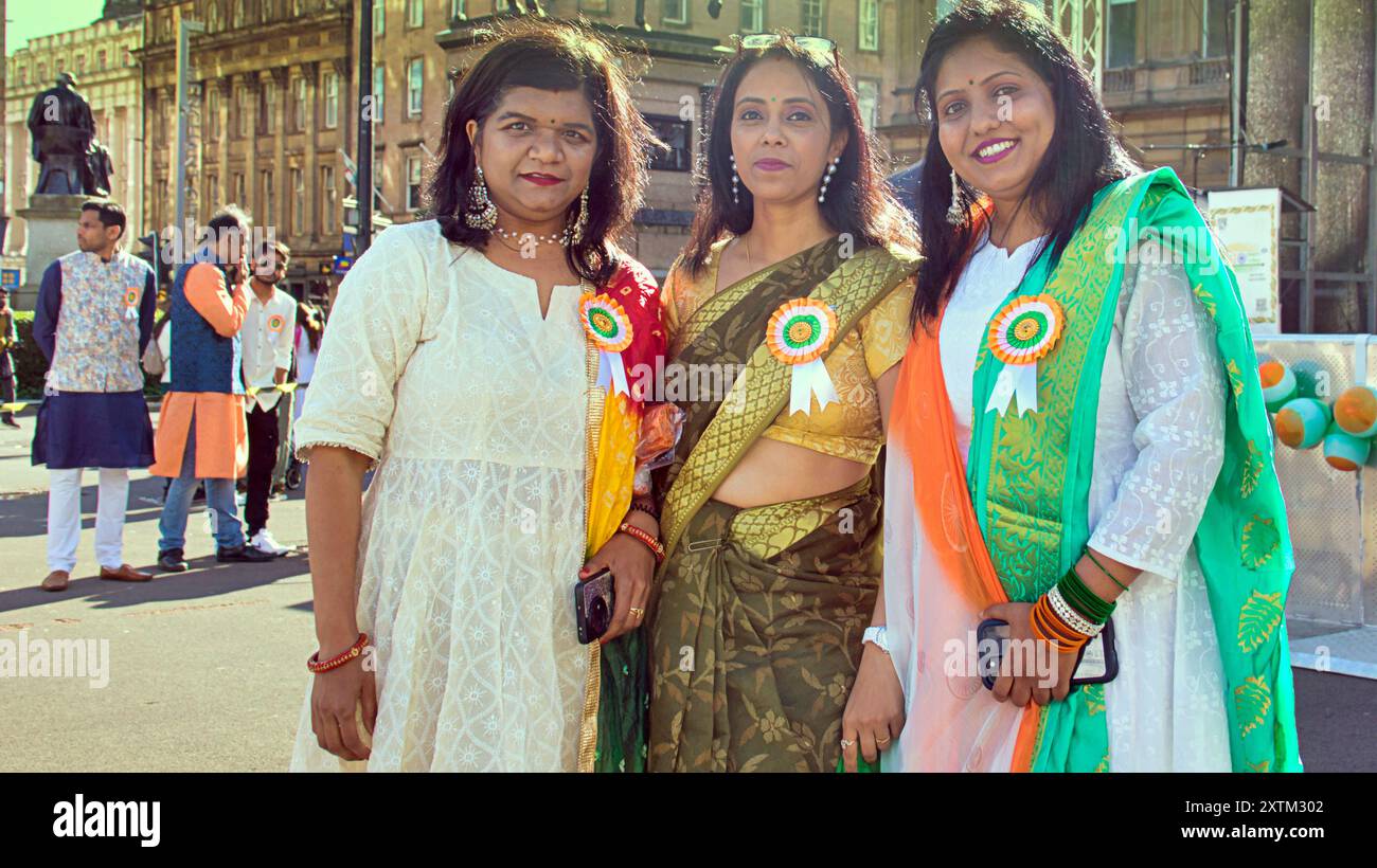 Glasgow, Scotland, UK.15th August, 2024. Indian National Day ...