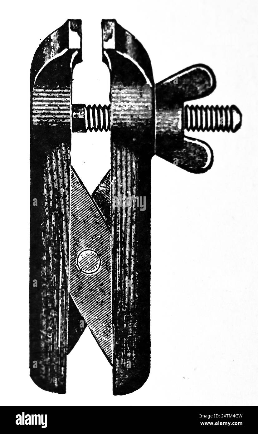 A parallel action hand vice. This photograph is from a large selection ...