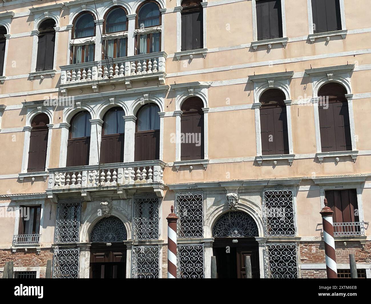 VENICE Palazzo Correr museum on the Grand Canal. Photo: Tony Gale Stock Photo - Alamy