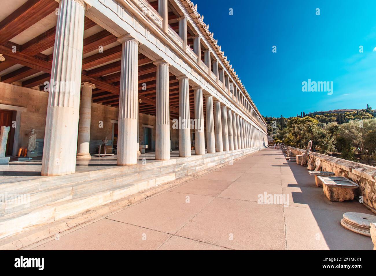 Stoa of Attalos: Majestic Hellenistic Architecture in the Agora of ...