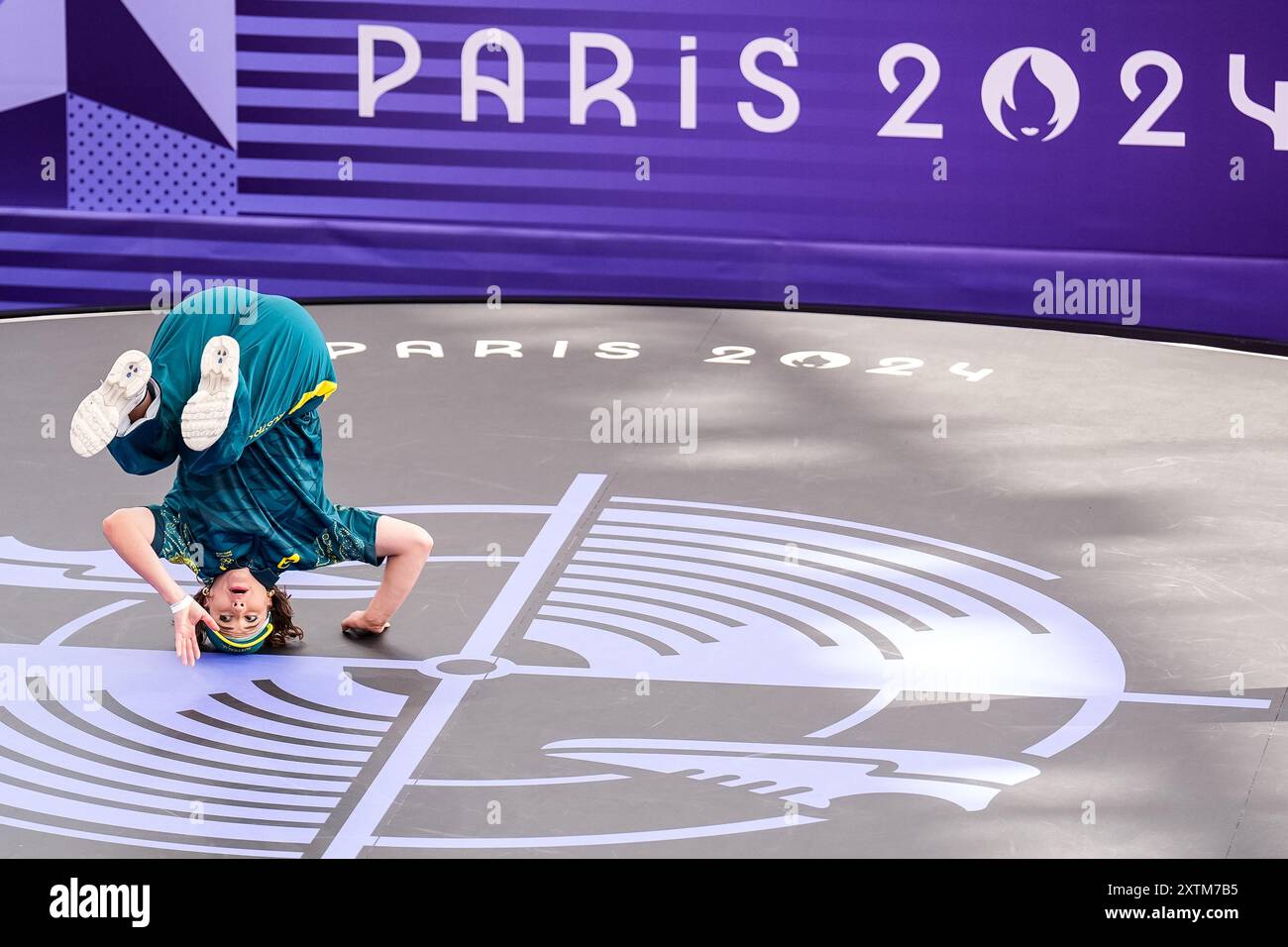 Paris, France. 09th Aug, 2024. PARIS, FRANCE - AUGUST 9: B-Girl Raygun ...