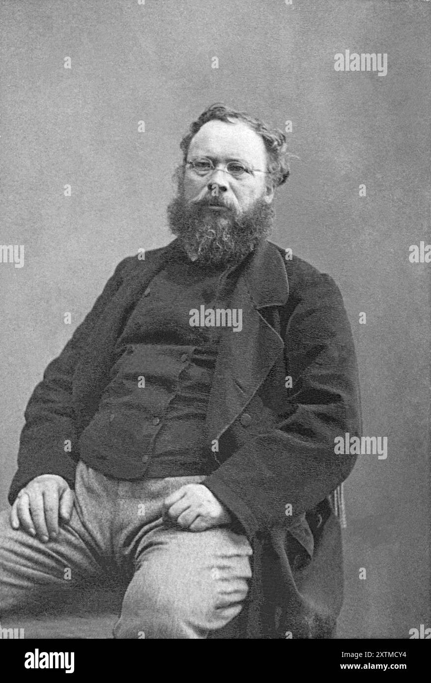 Pierre joseph proudhon Black and White Stock Photos & Images - Alamy