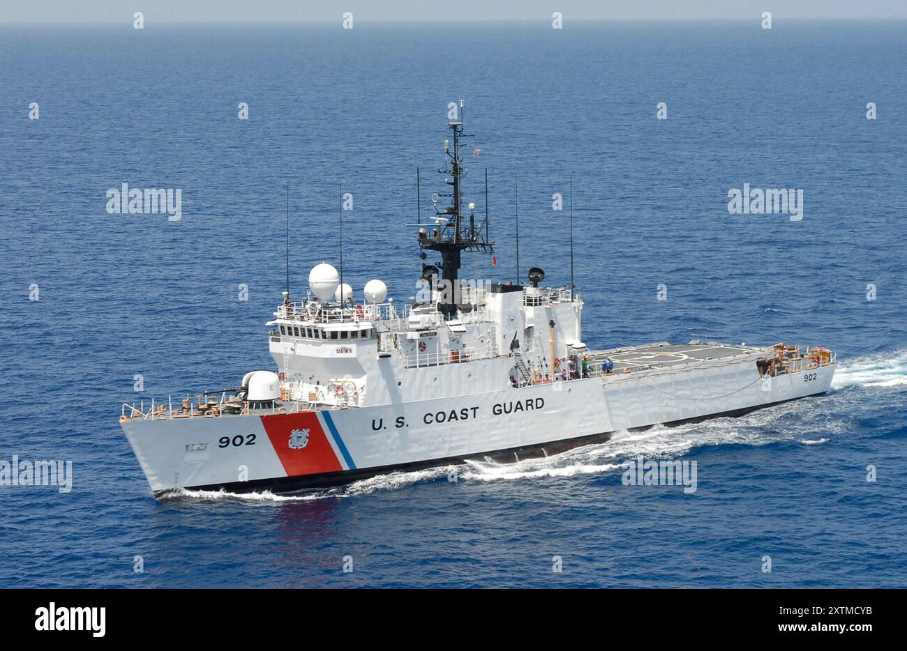 The American Coast Guard Cutter Tampa Stock Photo - Alamy