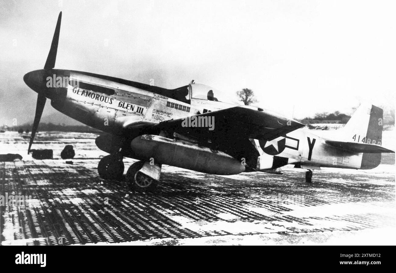"Glamorous Glen III," Chuck Yeager's P-51D during World War II. (U.S ...