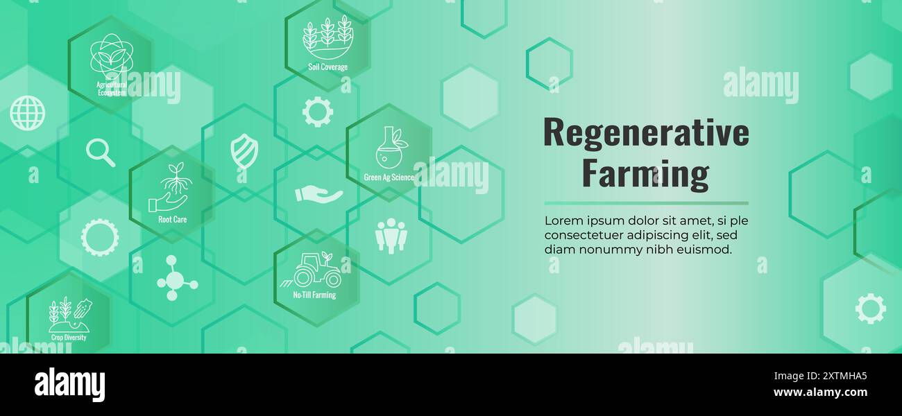 Sustainable Farming Icon Set - Shows Maximize Soil Coverage and ...