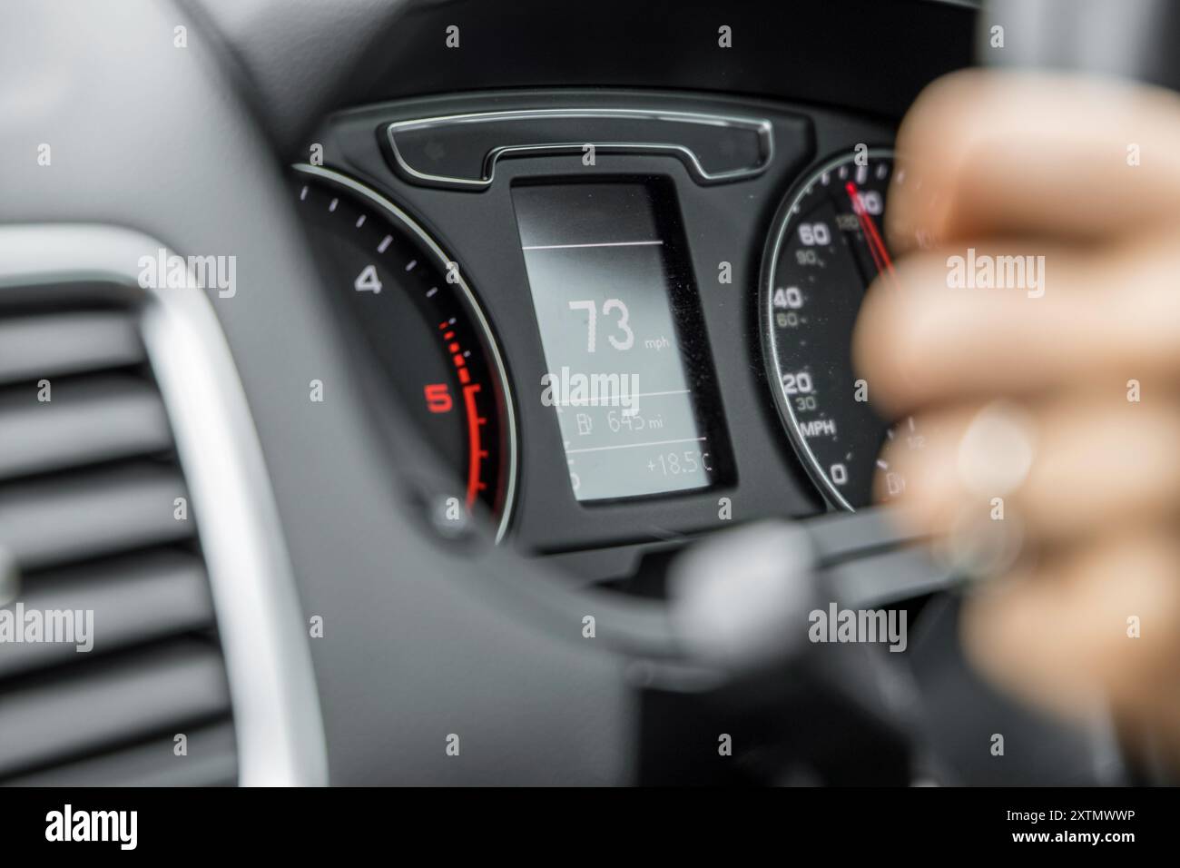 Motorway car indicator hi-res stock photography and images - Alamy