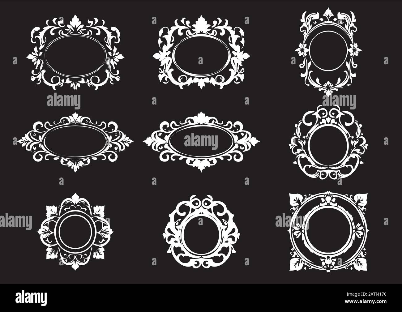 Adornment intricate design Stock Vector Images - Alamy