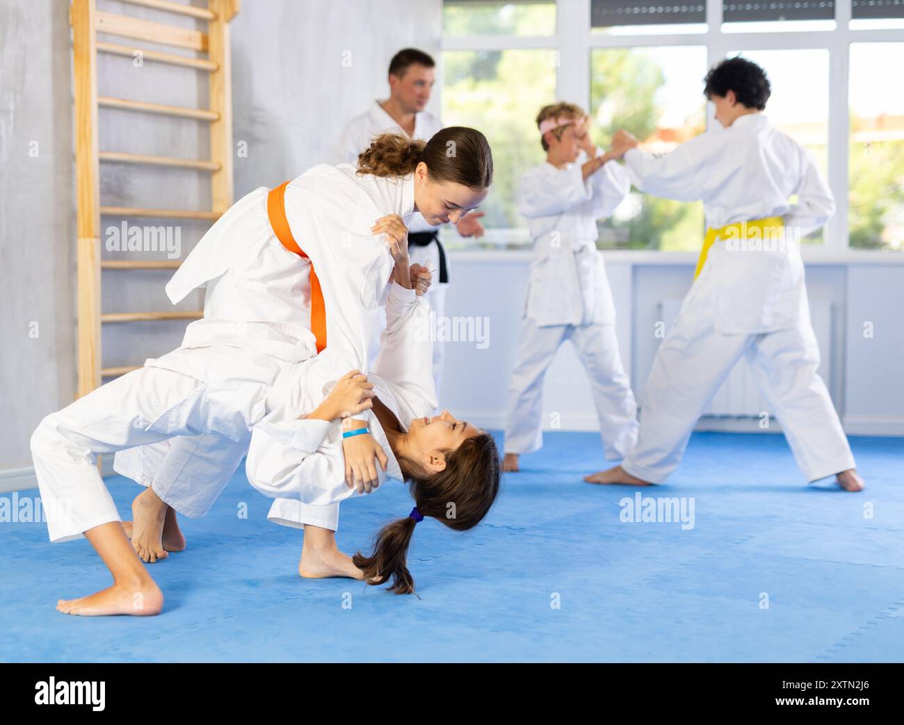 Jiu jitsu girls hi-res stock photography and images - Alamy