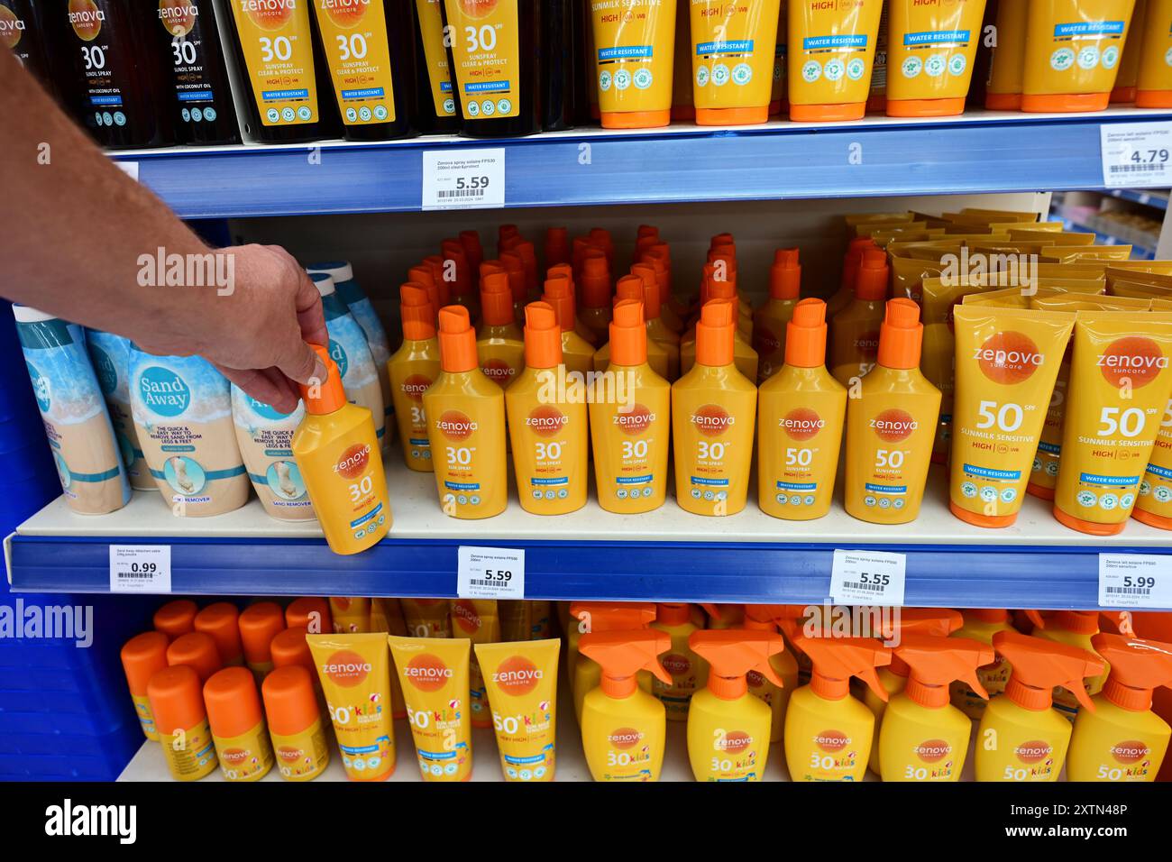 Price of hand lotion hi-res stock photography and images - Alamy