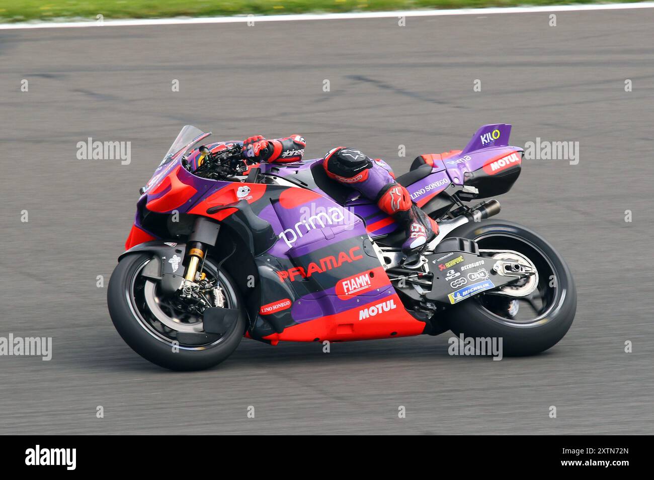 Jorge Martin - Prima Pramac Racing - Rider number 89 on a Ducati at the ...